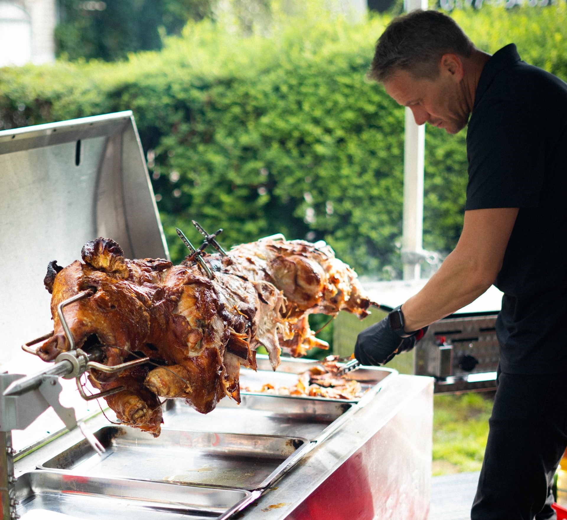 Spanferkel Mit Grill Mieten