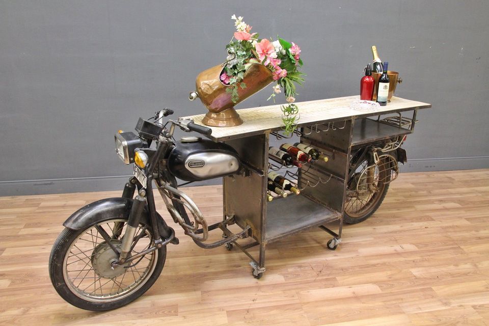Mobile Motorrad-Bar – Mieten
